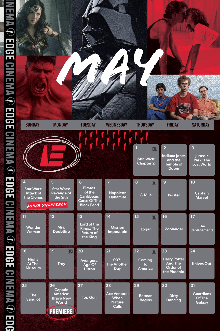 Edge Cinema: Cardio Workouts & Movies | Edge Fitness Clubs