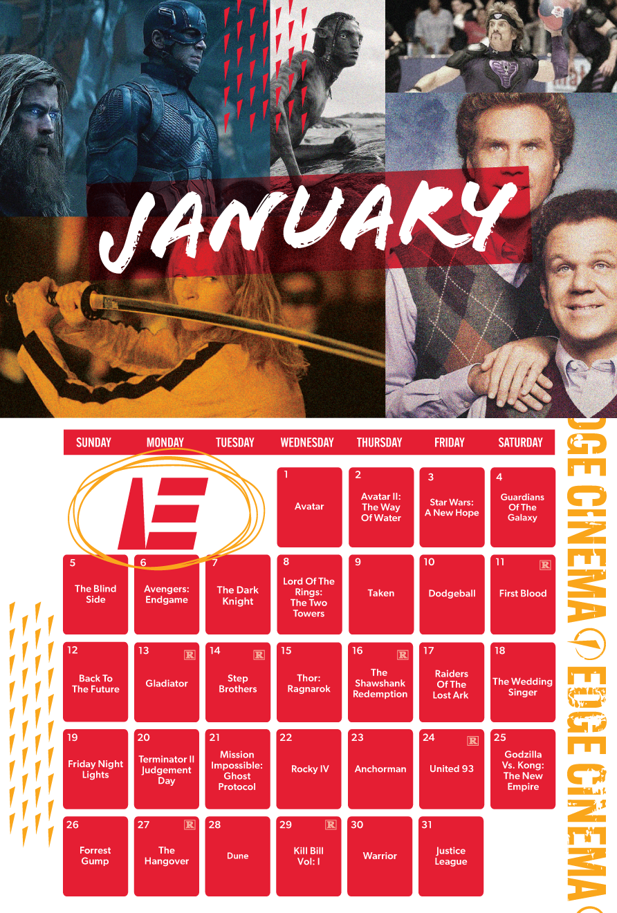 Edge Cinema: Cardio Workouts & Movies | Edge Fitness Clubs