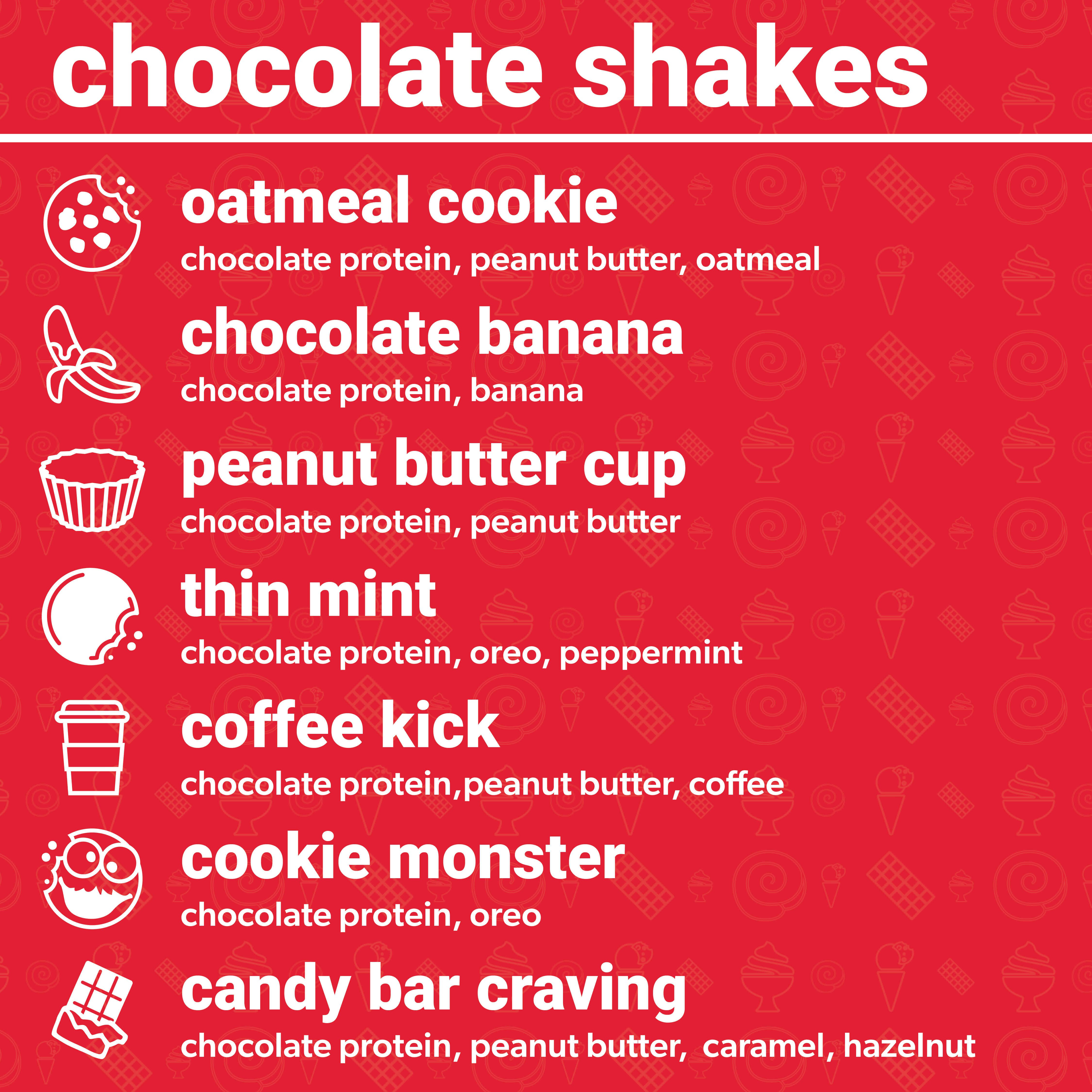 Shake Bar | Shake Menu